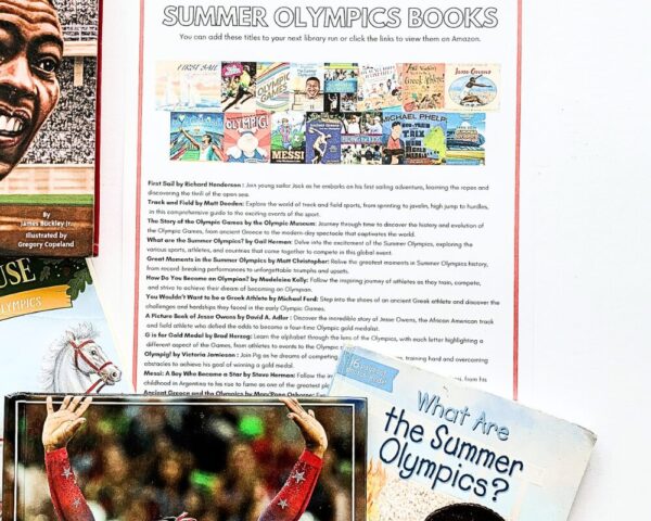 Summer Olympics Printable Pack: Games, Worksheets, and More - All Day ...