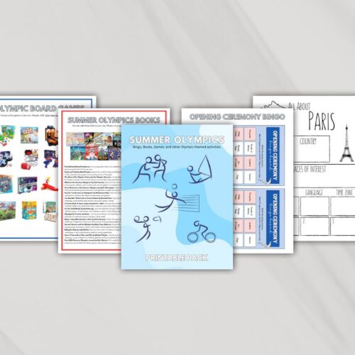 Summer Olympics Printable Pack - All Day Everyday Mom