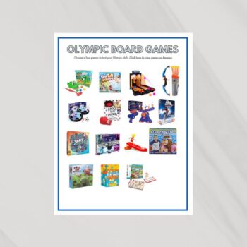 Summer Olympics Printable Pack - All Day Everyday Mom